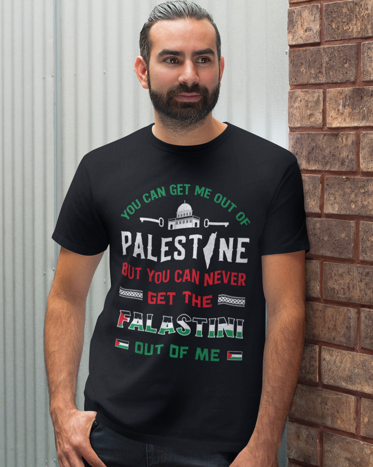 Palestinian Falastini Patriotic Quote Unisex T-shirt – ArabRoots